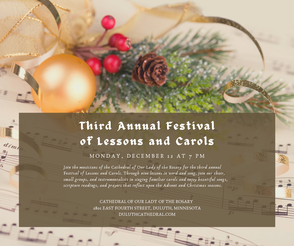 Festival of Lessons and Carols - Perfect Duluth Day