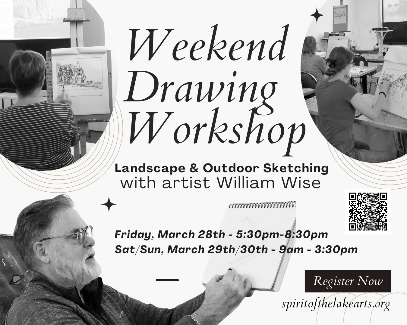 Drawing Fundamentals Weekend Workshop - Perfect Duluth Day
