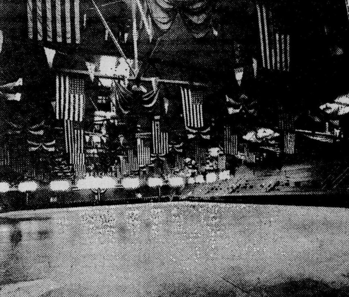 Original Hibbing Memorial Building opened in 1925 - Perfect Duluth Day