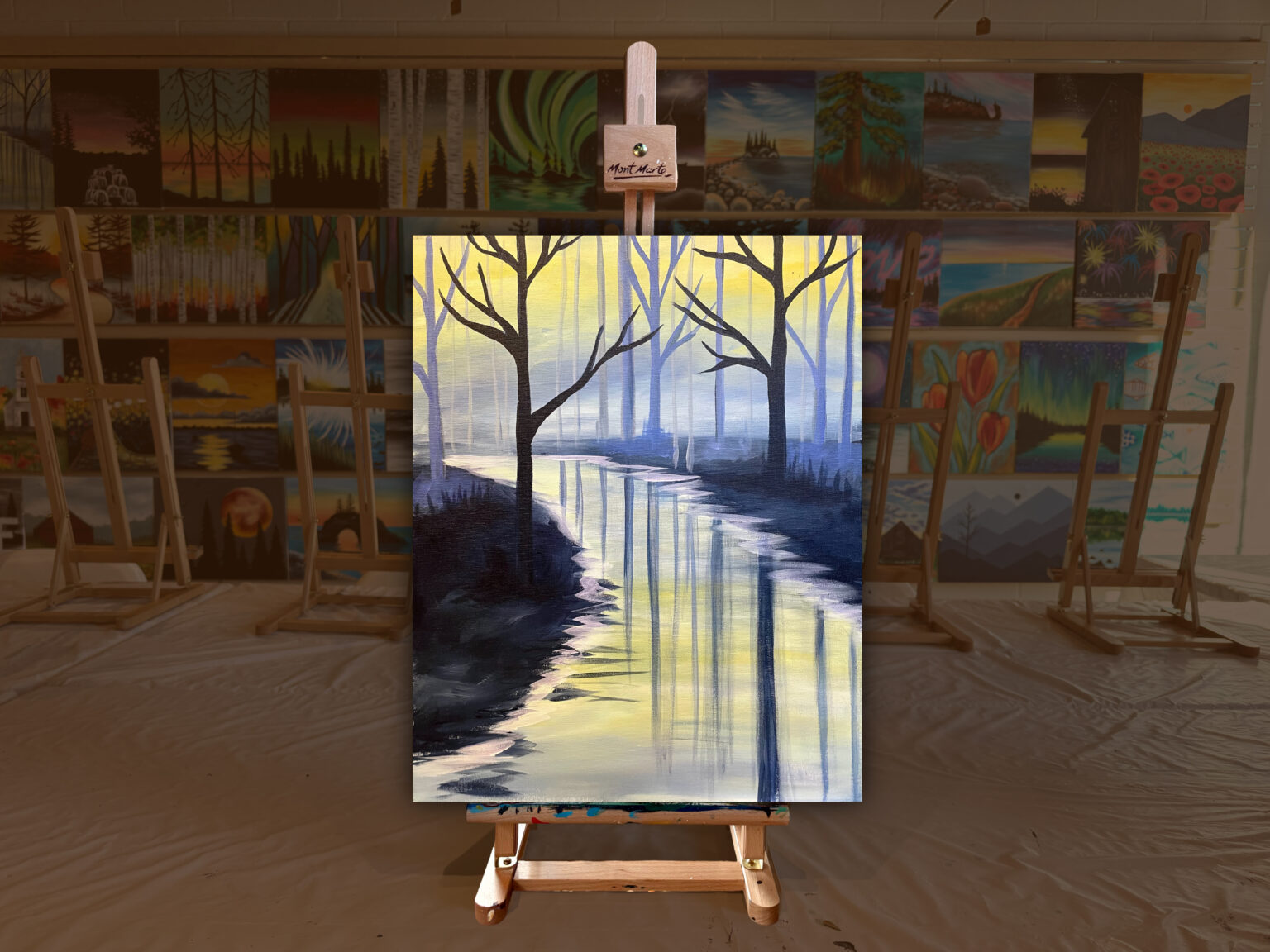 Northern Exposure Art presents this step-by-step painting class in ...