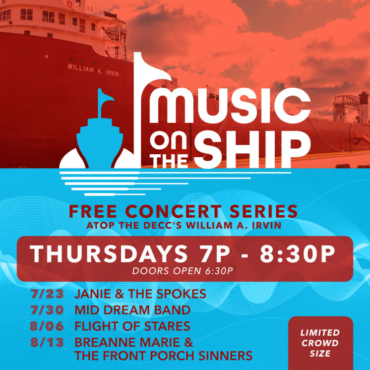 This week’s Music on the Ship concert features Janie and the Spokes, an ...